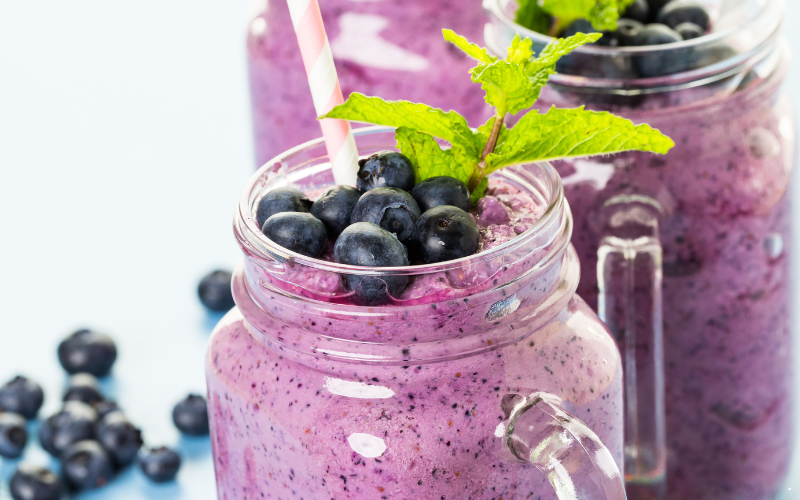 Easy Kefir Fruit Smoothie - Inspire Create Wellness
